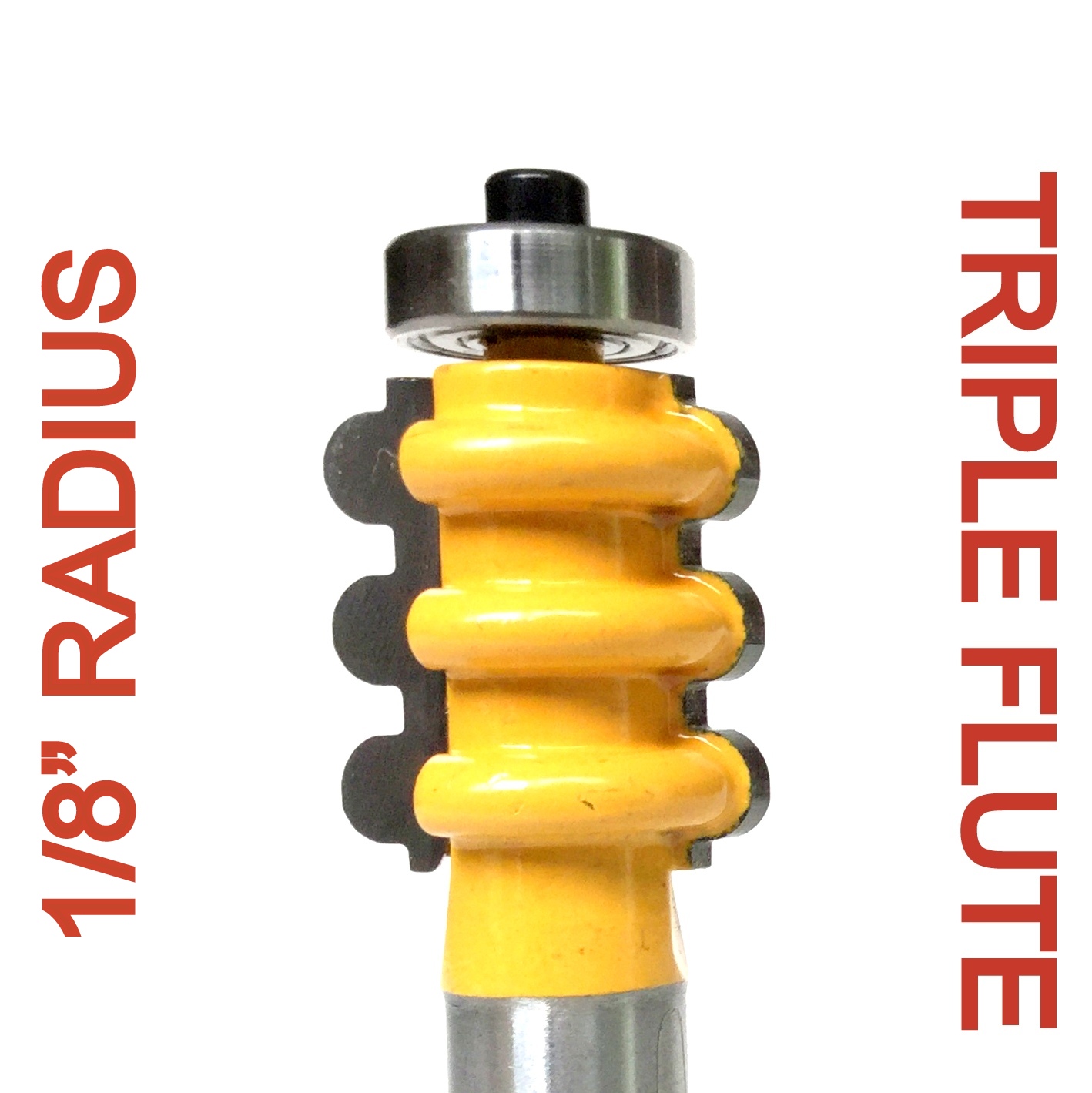 1 pc 1/2" Shank with 1/8" Radius Triple Flute Router Bit sct-888 ...