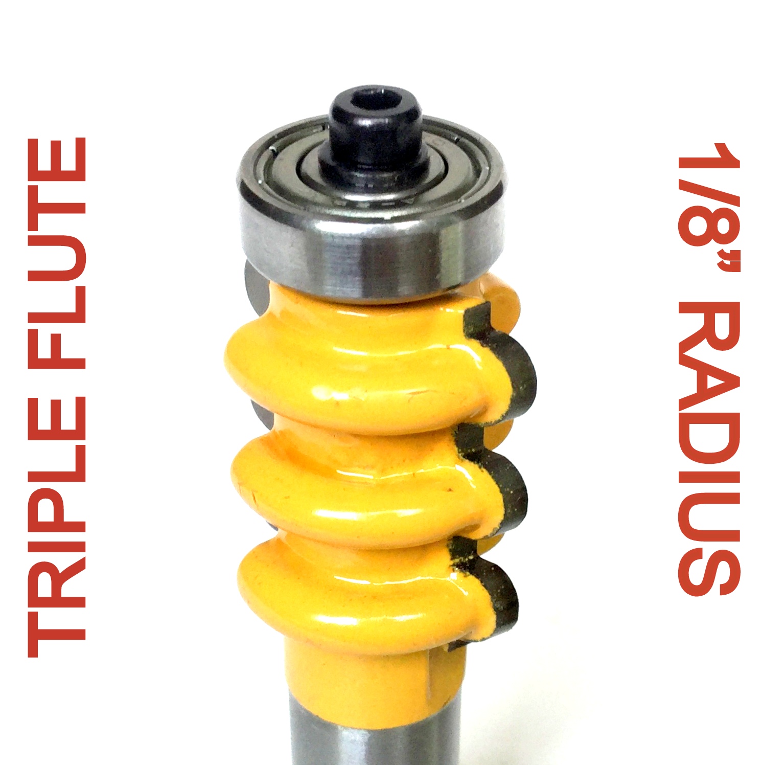 1 pc 1/2" Shank with 1/8" Radius Triple Flute Router Bit sct-888 ...
