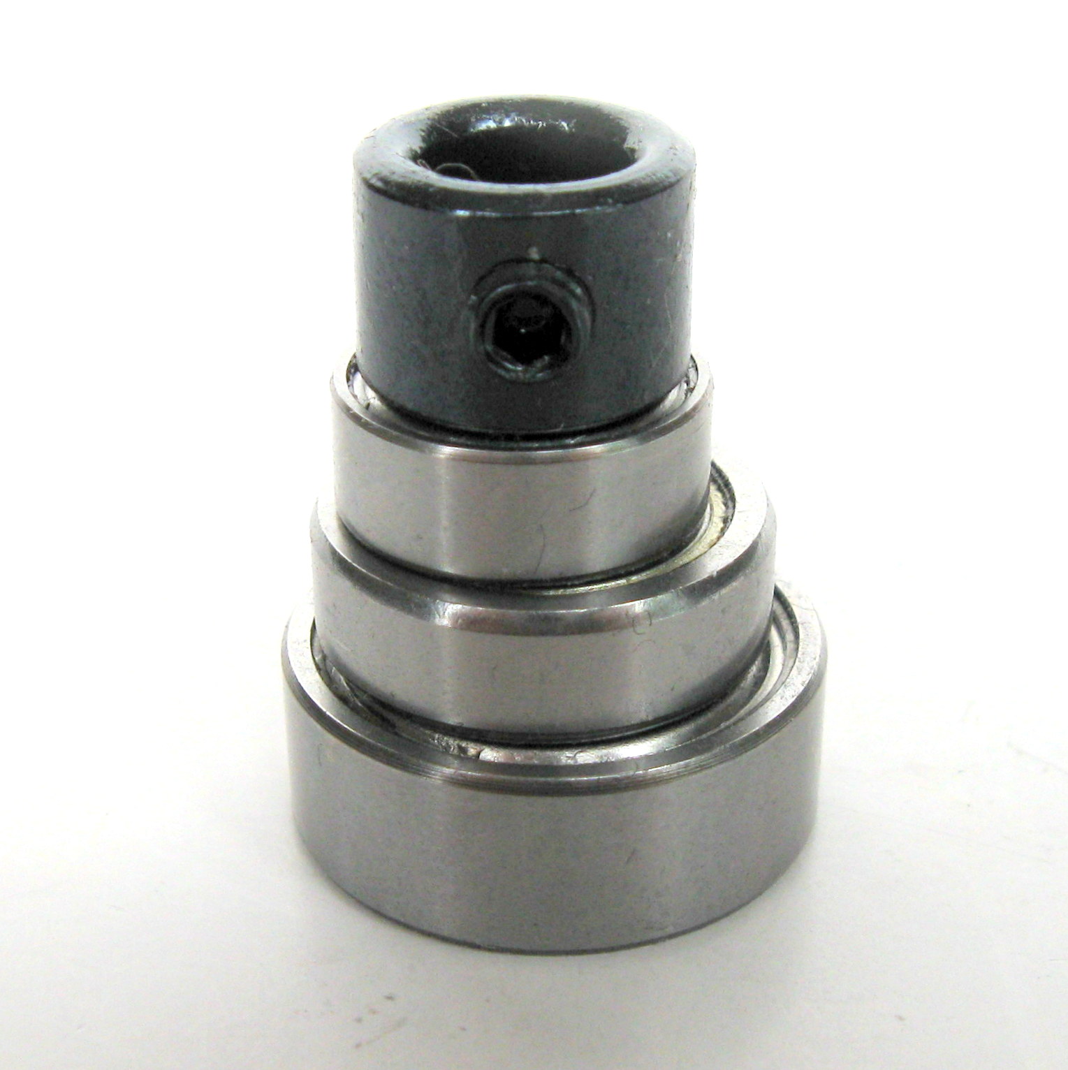4pc Top Mounted 1/2, 5/8, 3/4 Bearing & Stop Ring for 1/4" SH Router ...