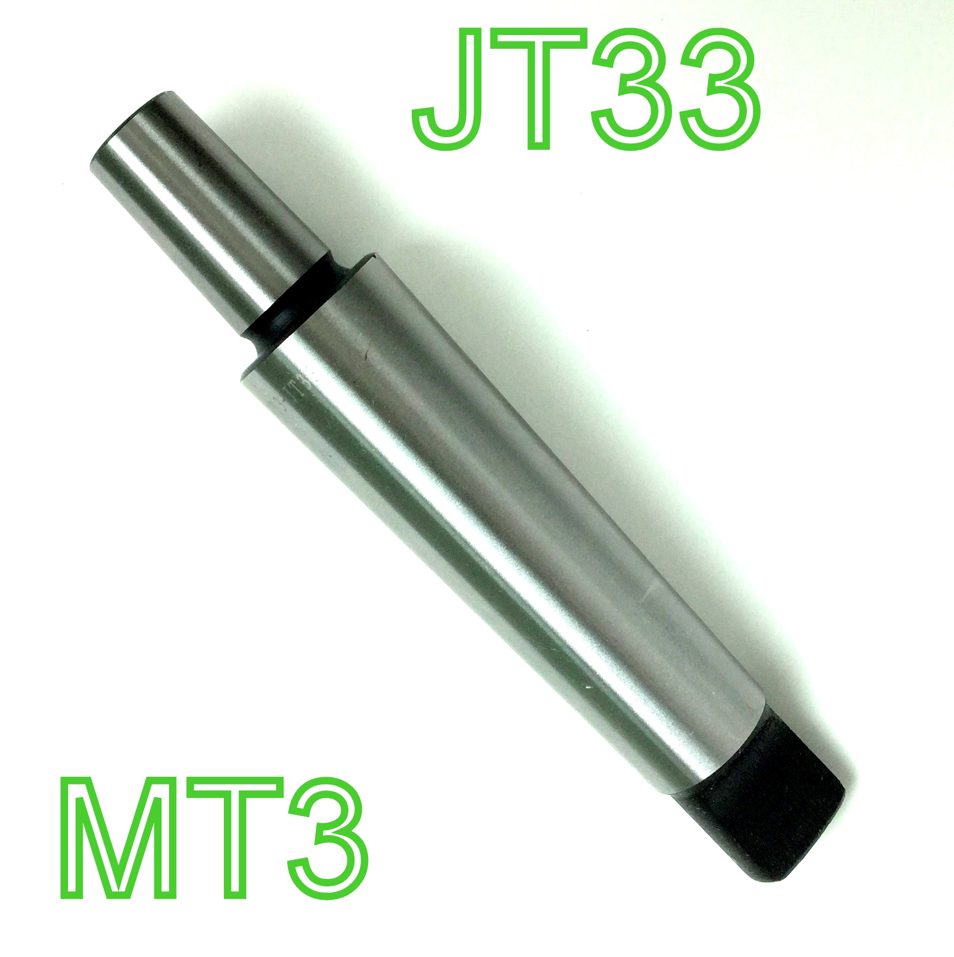 1pc MT3 Shank to JT33 Jacobs Taper Chuck Arbor w/Tang End Morse 3MT ...